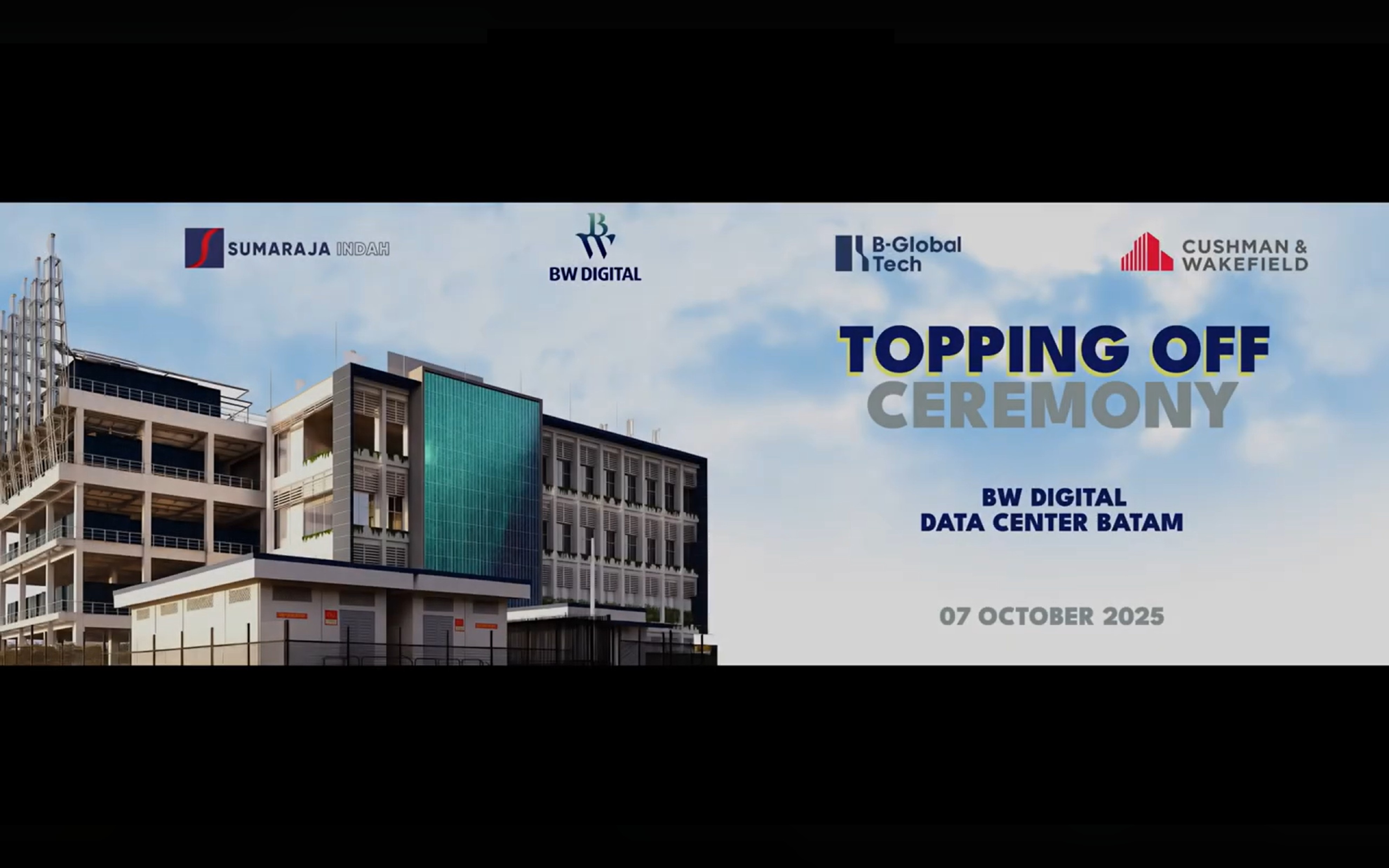 NDP-1 Data Centre : Topping Off Ceremony - BW Digital